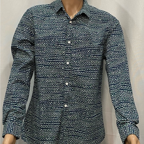 H&M | Shirts | Hm Mens Long Sleeve Button Shirt Slim Fit Easy Care ...